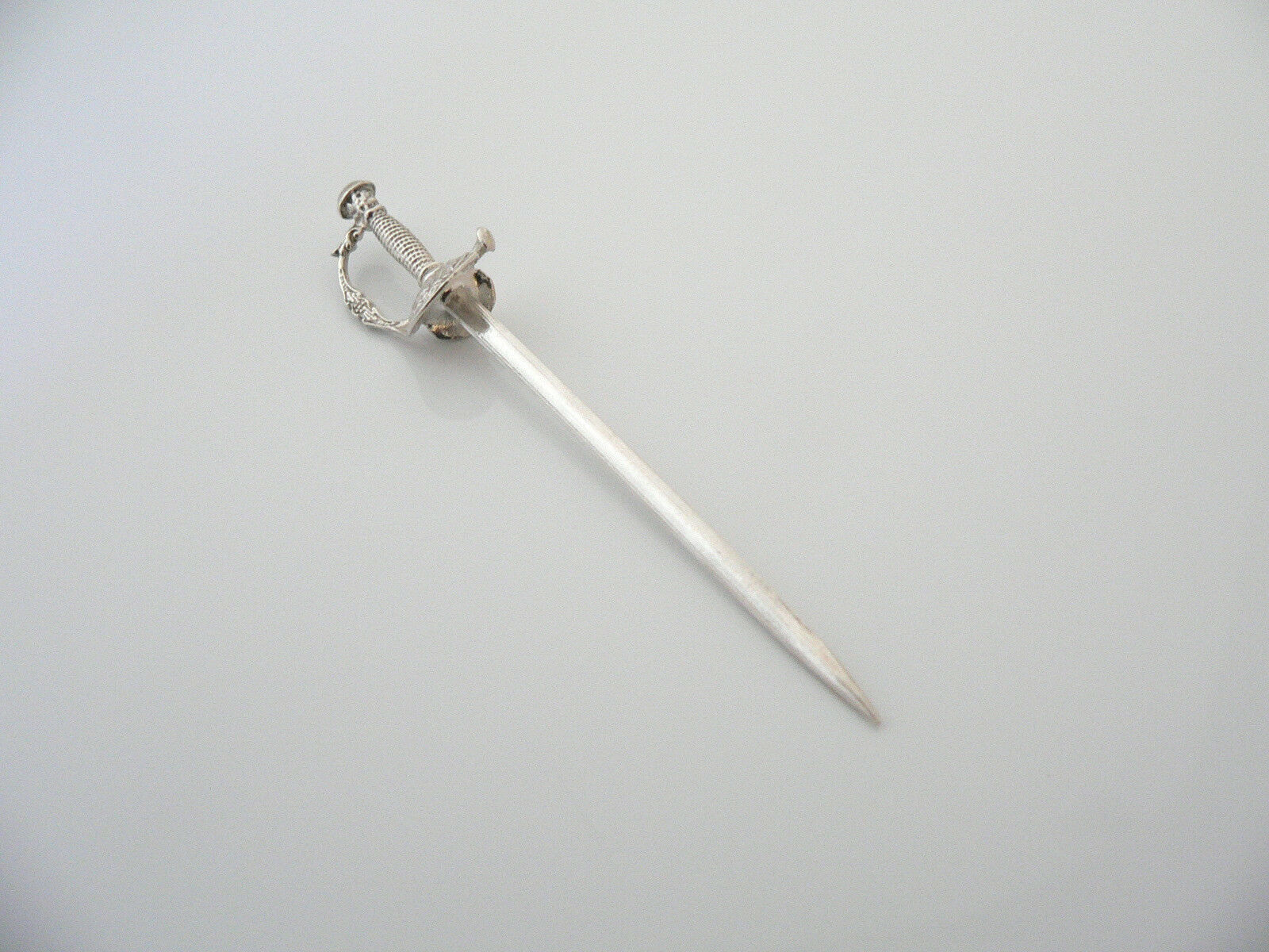 Home › Tiffany & Co Sterling Silver Sword Martini Cocktail Pick Picks ...