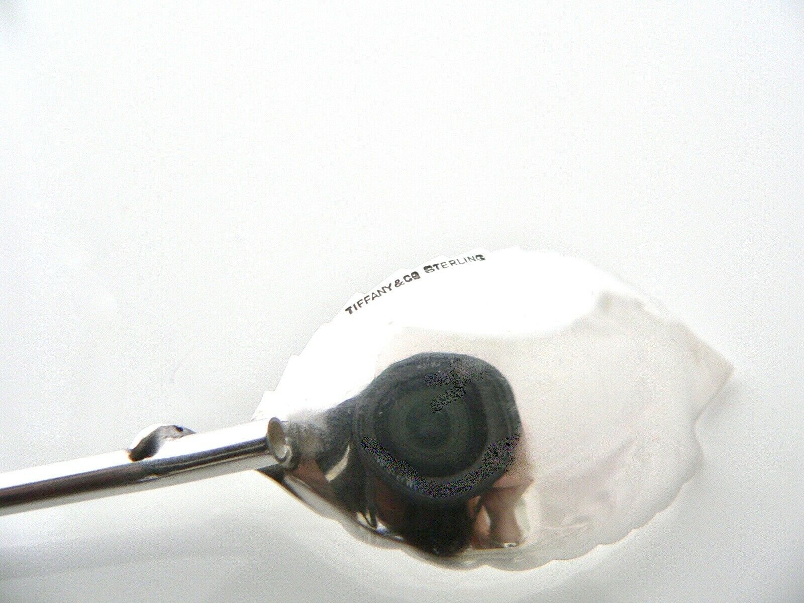 Home › Tiffany & Co Leaf Mint Julep Iced Tea Spoon Straw Rare w/ Pouch ...