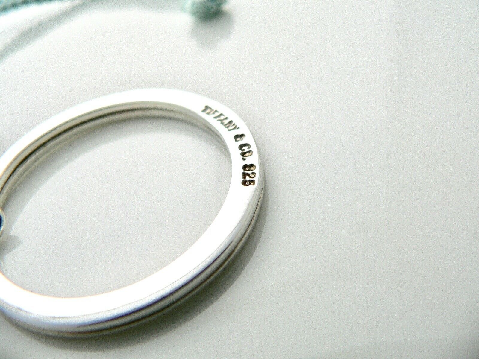 Home › Tiffany & Co Silver Movie Clapboard Key Ring Keyring Keychain ...