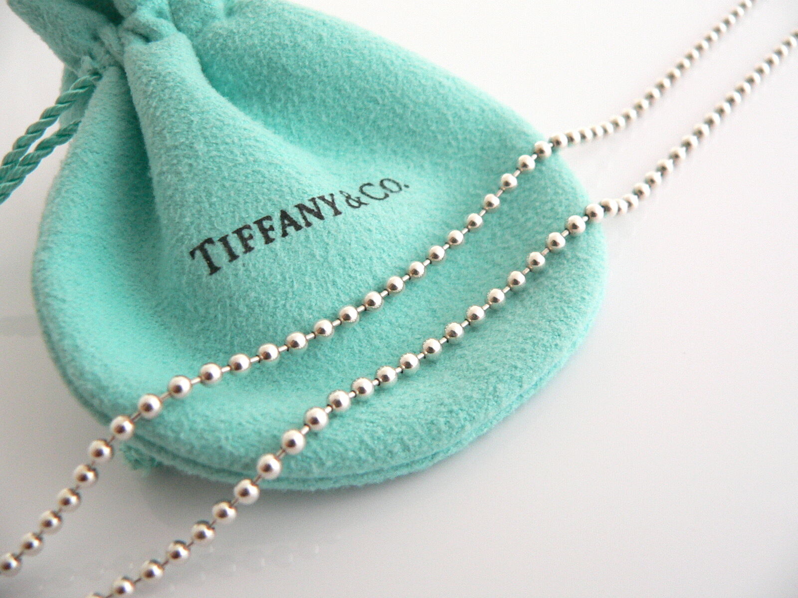 Home › Tiffany & Co Crocodile Necklace 21 Inch Chain Pendant Charm Gift ...