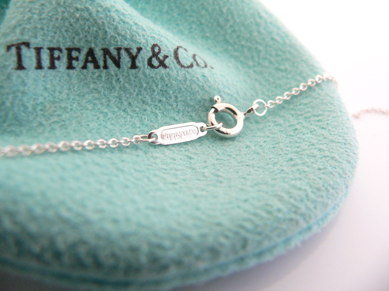 Home › Tiffany & Co Silver 18K Yellow Gold Double Two Hearts Necklace ...